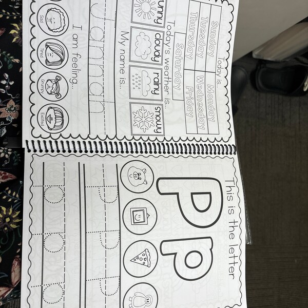 Custom Children's Color Book - Personalized Kids Gift - Large Coloring ...