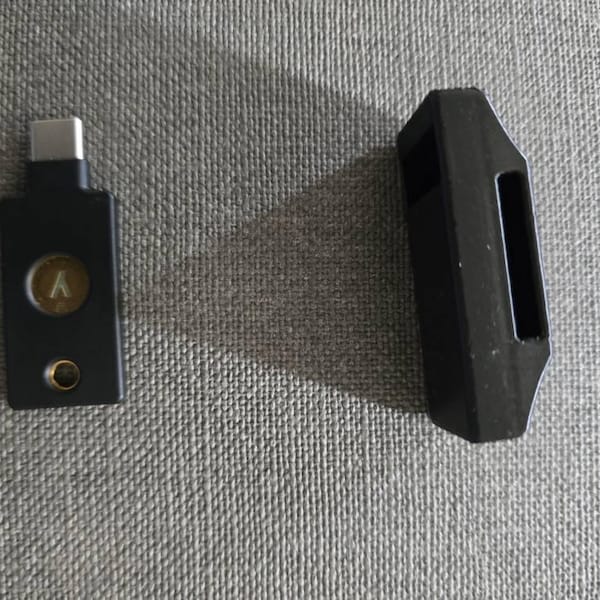 Yubikey / Yubikey 5 Security Key Watchband Holder - Etsy