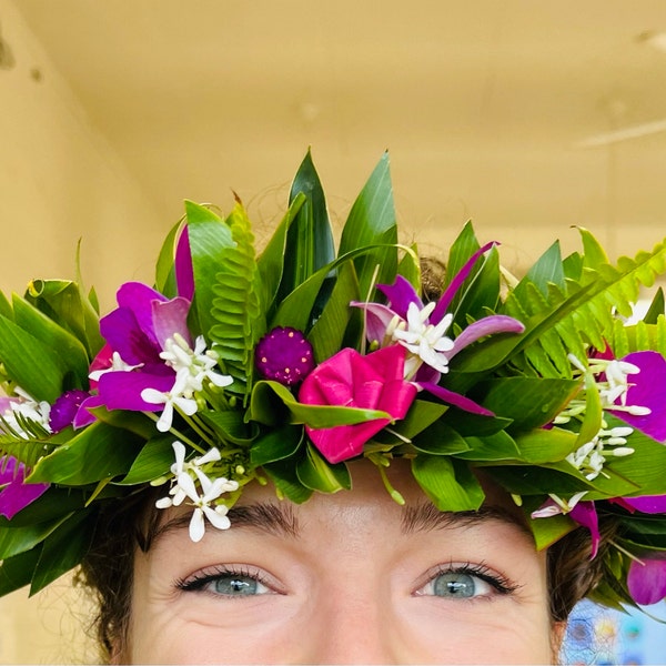 Maile Style Ti Leaf Lei - Wedding Birthday Graduation - Pick up O’ahu ...