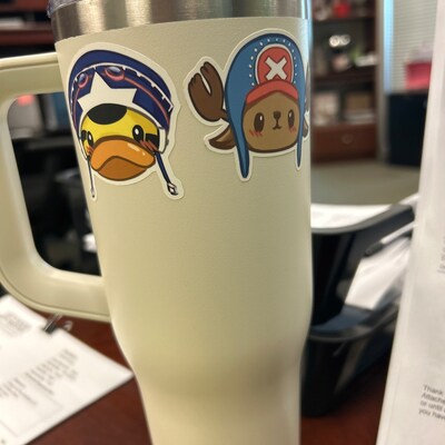 One Piece Chopper Karoo Sticker Set - Etsy