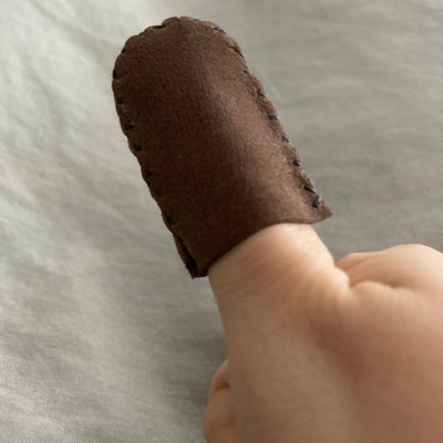 Tooled Leather Thimbles - Etsy