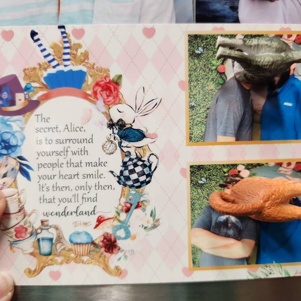 Alice in Wonderland Photo Booth Template: Mad Tea Party (4x6 Photo ...