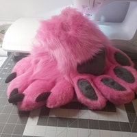 DIGITAL Feral Hand Paw Pattern for Fursuits - PDF Download - Etsy Canada