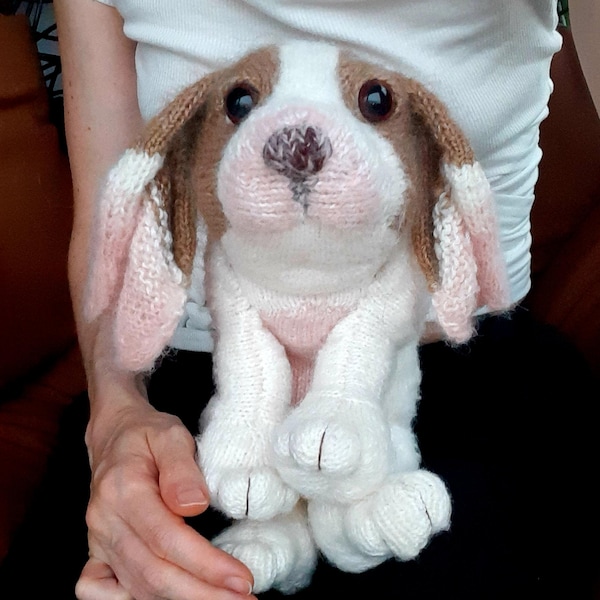 KNITTING PATTERN - Beagle Puppy - Etsy Canada