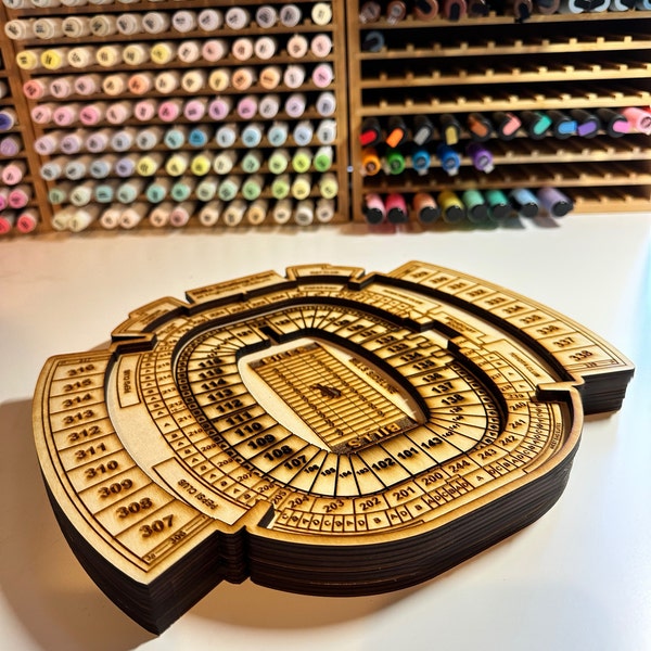 Lambeau Field Layered Stadium With Cheese Head Plaque - Digital SVG - Etsy