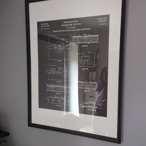 ENIAC First Programmable Computer Patent Print Art 1947 - Etsy