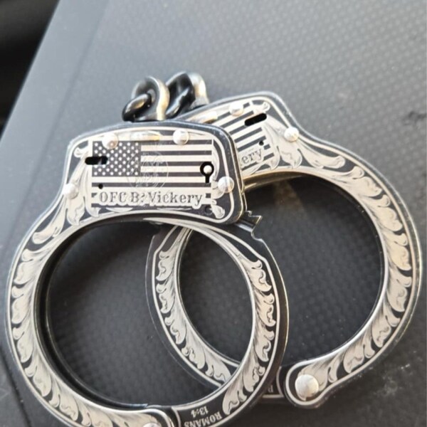 Laser Engraved Miranda Rights Card. Personalized With Your Department ...