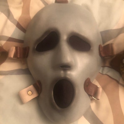 Ghost Slasher Mask Prop Replica Horror Mask Horror Prop Halloween ...