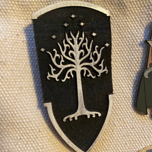 Shield of Gondor Pin - Etsy