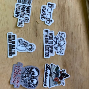 Bookish Mini Sticker Surprise Pack - Etsy