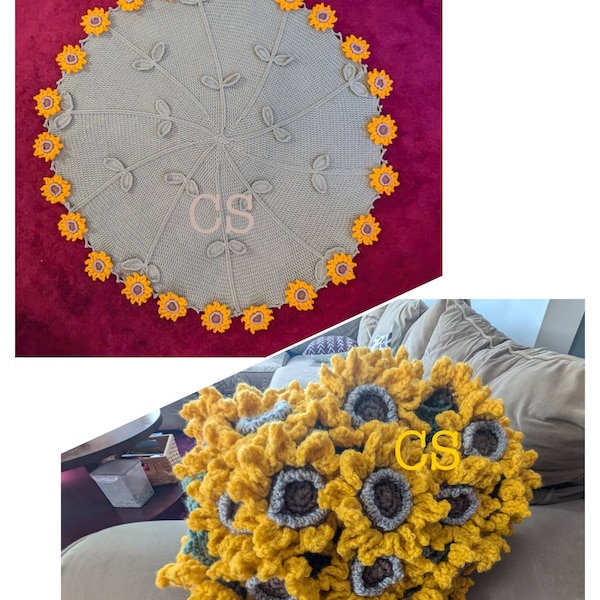 Fluffy Bouquet Blanket™ Crochet Pattern PDF - Etsy