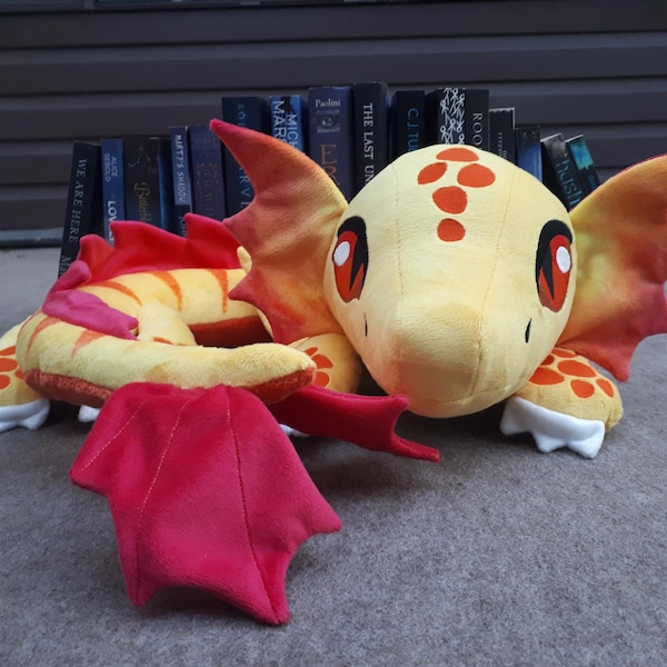 Neck Dragon Plush Sewing Pattern .pdf Tutorial Posable Wearable ...