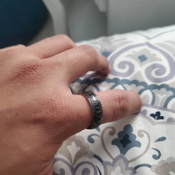 Steel MF Doom Mask Ring - Spartan Helmet Ring, Mens Silver Gladiator ...