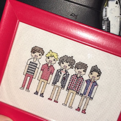 One Direction take Me Home Tour Cross Stitch Pattern - Etsy