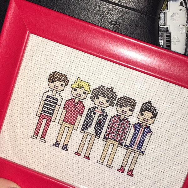 One Direction (up All Night) Cross Stitch Pattern - Etsy