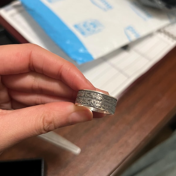 Pivs IX Pont Max,bishop,fisherman Ring,personalized Fisherman Ring,925 ...