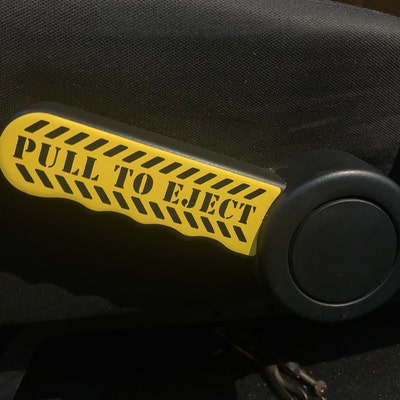 Jeep Wrangler pull to Eject Sticker - Etsy