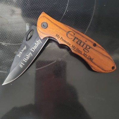 Engraved Pocket Knife for Dad, Fathers Day Gift for Dad, Gift for New ...