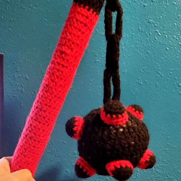 CROCHETED NINJA SWORD Pattern - Instant Download - From Tiktok's ...