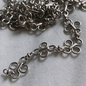 Little Corey Chain Large Fancy Brass Chain Station Chain | Etsy