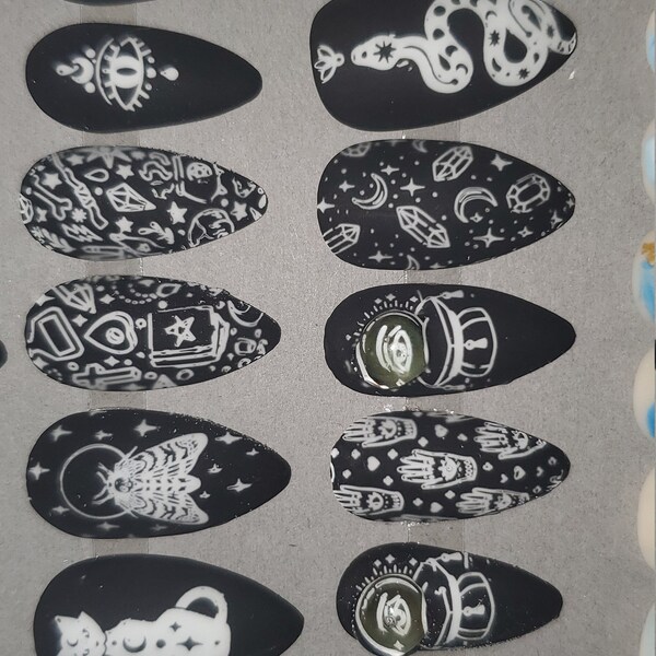 Supernatural Magic Nails | Magical Nails | Crystal Ball Nails | Nails ...