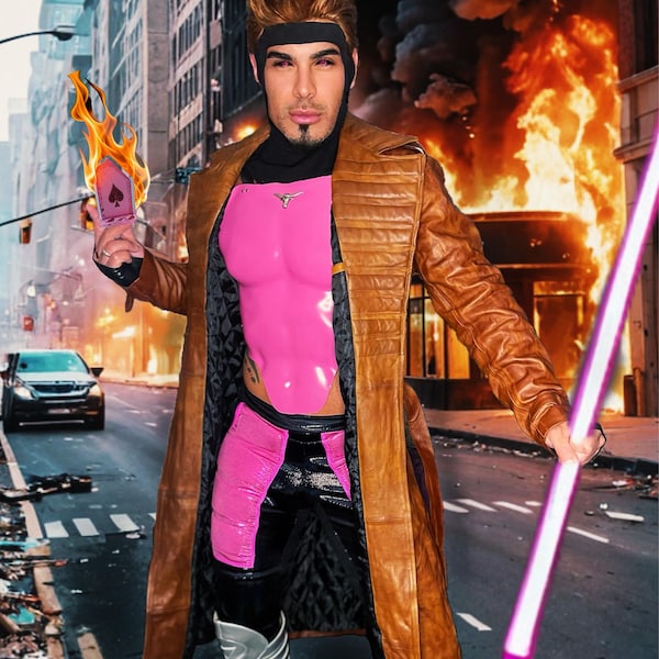 Black SUPER HERO BALACLAVA by Eyecon Cosplay - Super Hero Mask, Gambit ...