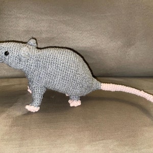 Digital Crochet Pattern Realistic Rat - Etsy