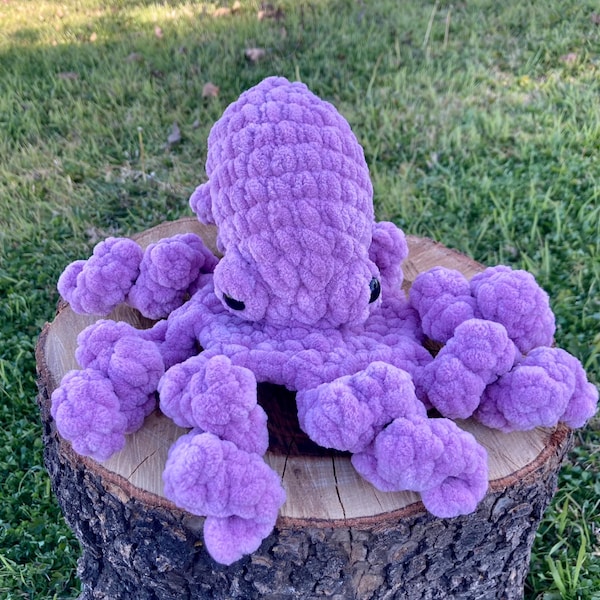 NO-SEW Crochet PATTERN: Paula the Octopus english/français - Etsy