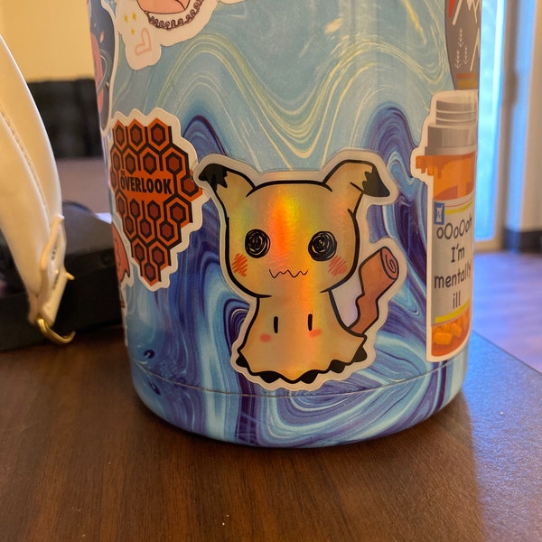 Neutral Alignment Holographic Sticker | Dungeons and Dragons Sticker ...