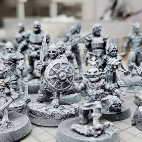 Tauren / Minotaur Tribe, by My3dprintforge Dnd, Dungeon and Dragon Mini ...
