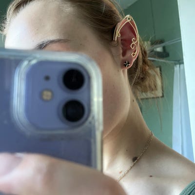 Ear Cuffs Gold Elf Ear Cuff Set Cosplay Ear Cuff Renfaire Fairy Costume ...