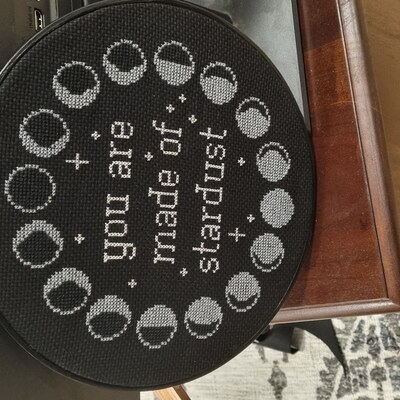 Personalised Engaged Cross Stitch / Personalised Engagement Cross ...