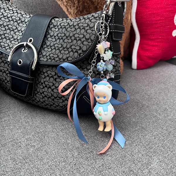 Totoro Cottagecore Ghibli Clutter Charm Keychains - Etsy