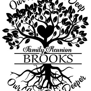 Our Roots Run Deep but Our Love Runs Deeper SVG, Family Reunion SVG ...
