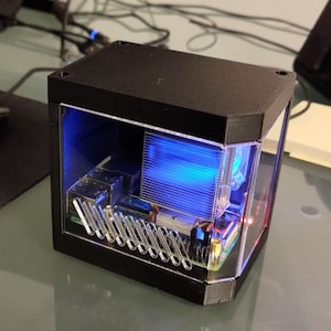 Raspberry Pi 4B Desktop Split SSD Case - Etsy