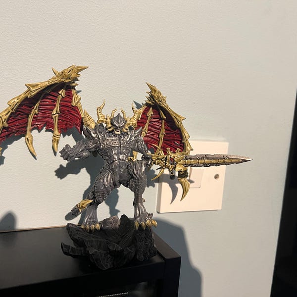Rakdos Demon Prince Miniature Boss Diablo Monster Dungeons and Dragons ...