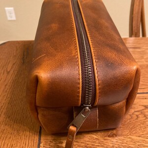 Personalized Groomsmen Gift Dopp Kit Bag Customized Leather - Etsy