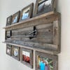 Rustic Guitar Shadow Box Display With Door, Reclaimed Wood Guitar ...