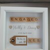 Personalised Engagement Frame, Engagement Photo Frame, Engaged Gift ...