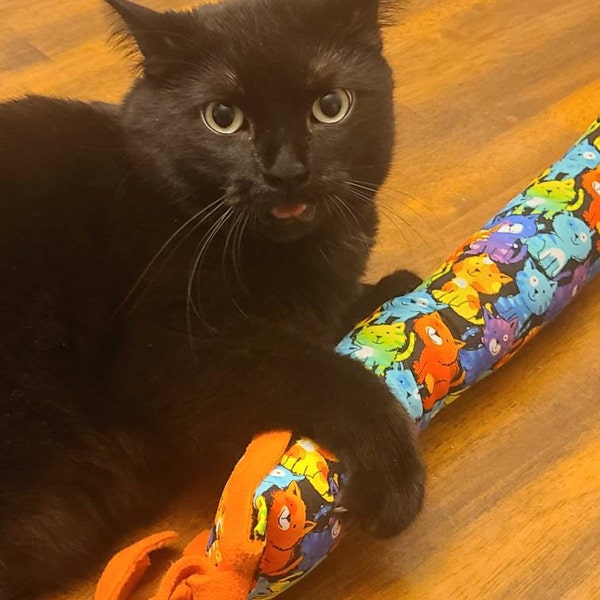 16” Catnip Toy - Large Kicker - Cat Toy - Cat Gift - Organic Catnip ...