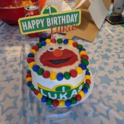 Happy Birthday Street Sign Personalized Happy Birthday Cake Topper ...