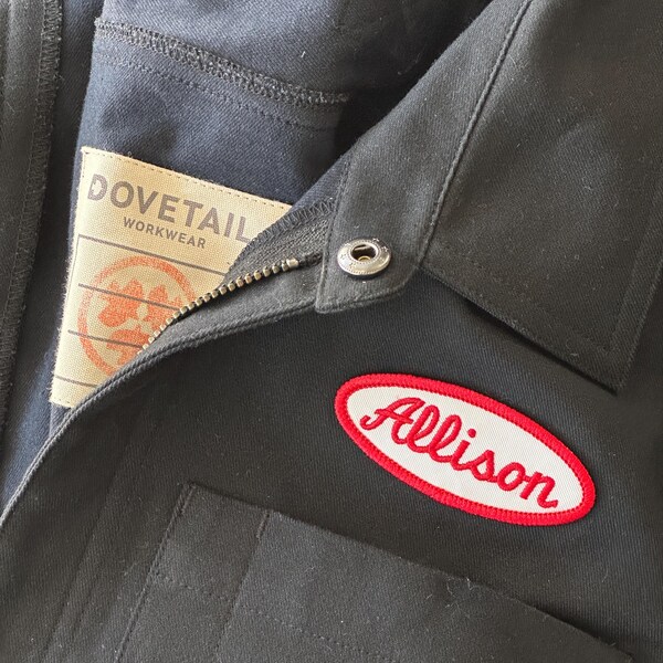 Custom Vintage-styled Iron-on Name Tag Patch. for Your Uniform, Shirt ...
