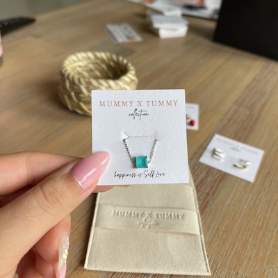 Ring Display Cards Customized With Your Logo Jewelry Cards Product ...