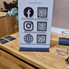 Mini QR Display Sign - Etsy