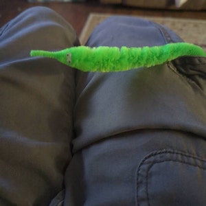 Personalized Silly Worm Necklace, Worms on String, Wormies, Necklace ...