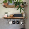 Mug Rail for Hanging Cups/utensils Available in 60/80cm to Fit Under ...