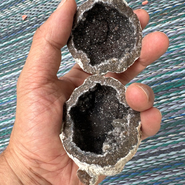 Mexican Geode Variety Pack - Guaranteed Hollow, 2-4" Diameter, 4 Geodes ...