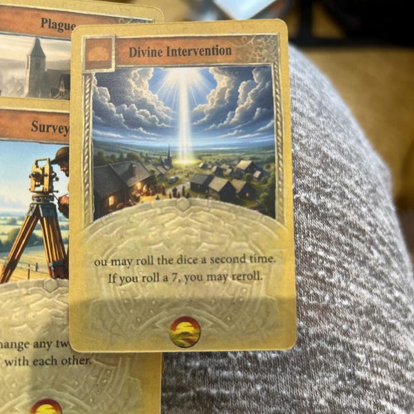 Settlers of Catan Fan Made Chance Cards, Unofficial Expansion for Catan ...