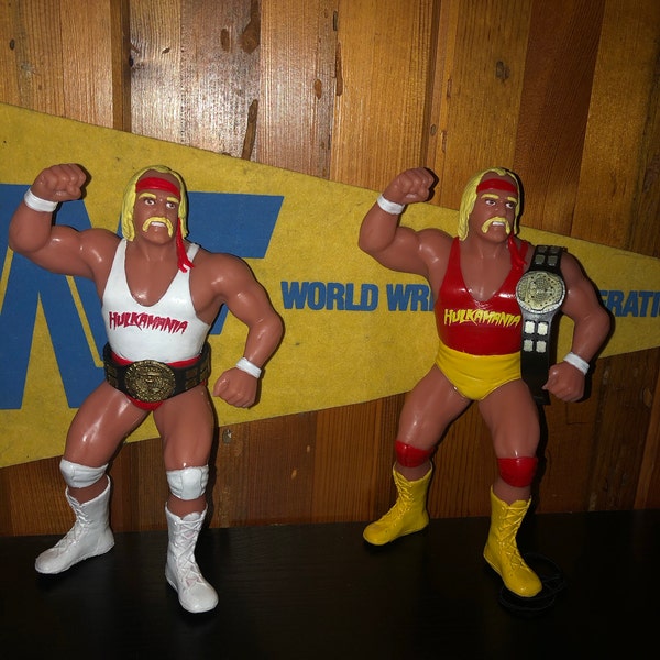 Hulk Hogan Black Card Series WWF LJN Inspired XOX Custom Rubber Type ...