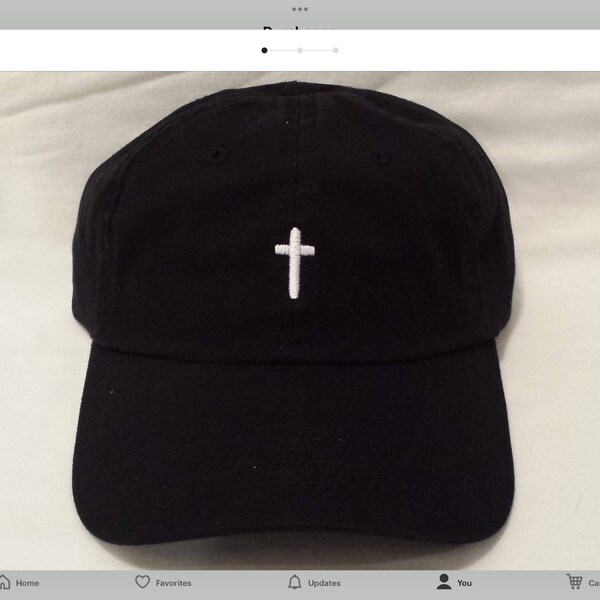 Embroidered Cross Hat / Christian Cross Hat / Cross Hat / Embroidered ...